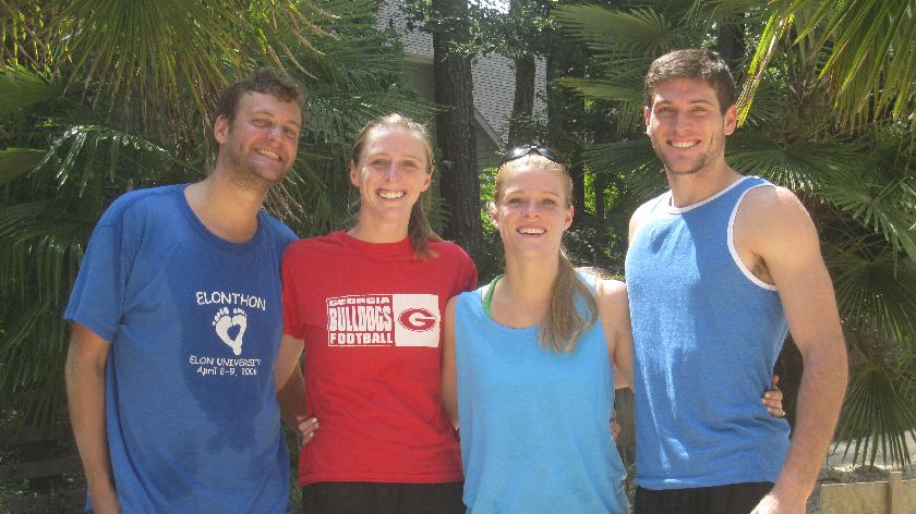 Billy Ewing, Kat Ewing, Anna Fritz, Brett Sandin