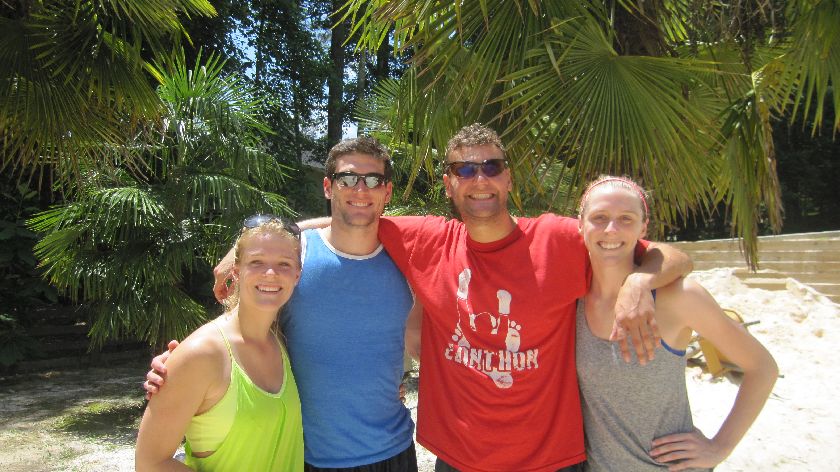 Anna Fritz, Billy Ewing, Brett Sandin, Kat Ewing